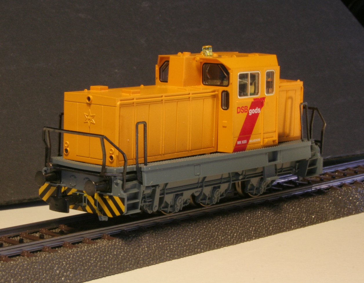Model railroad photographing